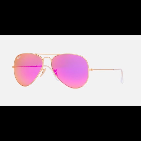 Ray-Ban | Accessories | Pink Ray Ban Aviator | Poshmark
